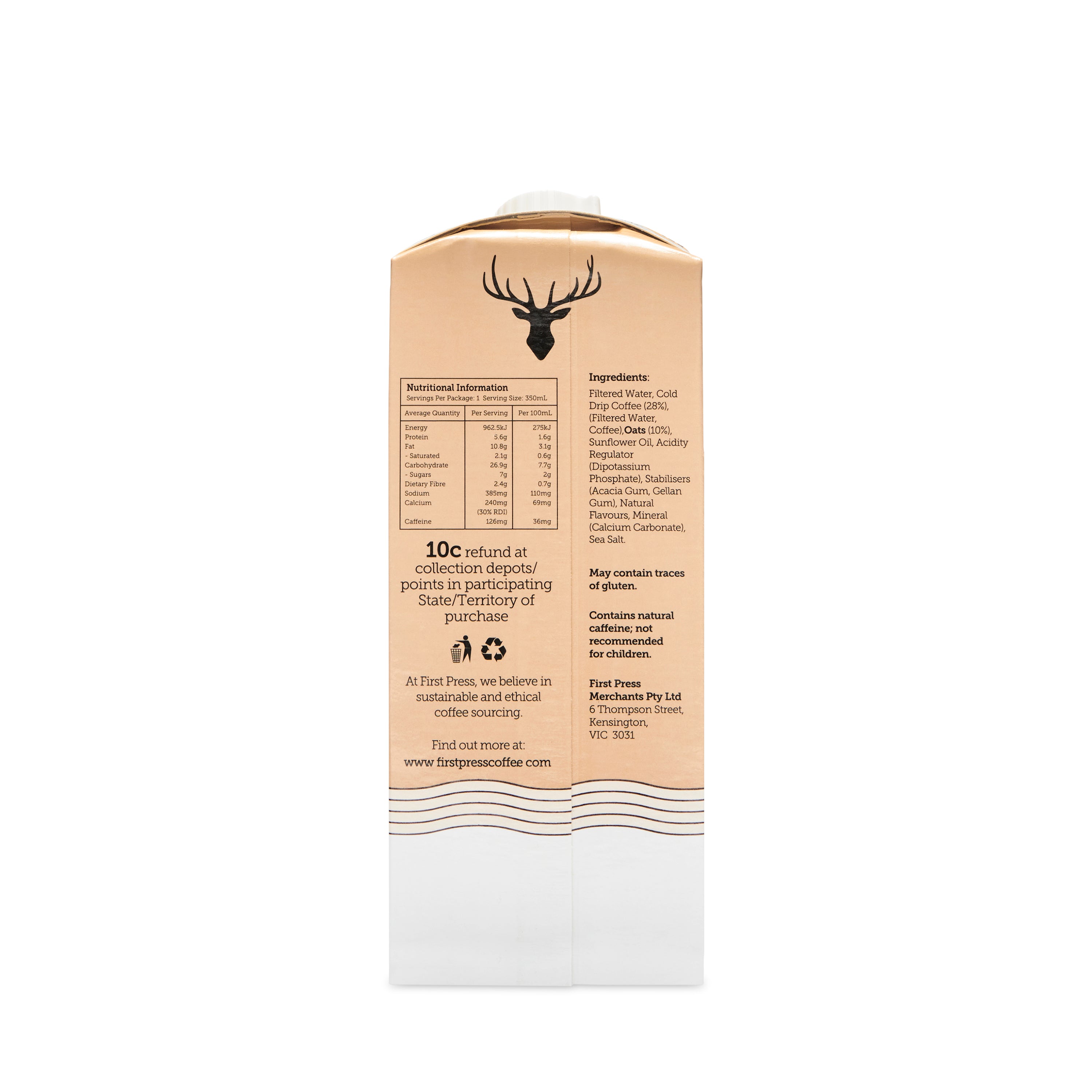 First Press Cold Drip Coffee - Iced Coffees - First Press Coffee