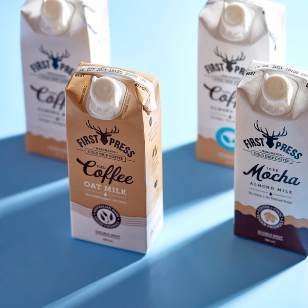 Mixed Almond Milk Iced Coffee Pack | First Press Coffee